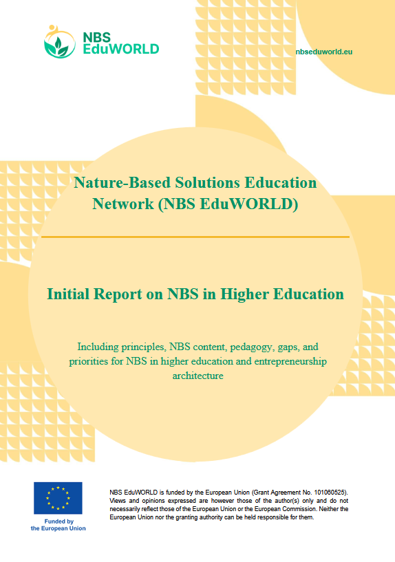 Initial Report on NBS in Higher Education | UrbanByNature